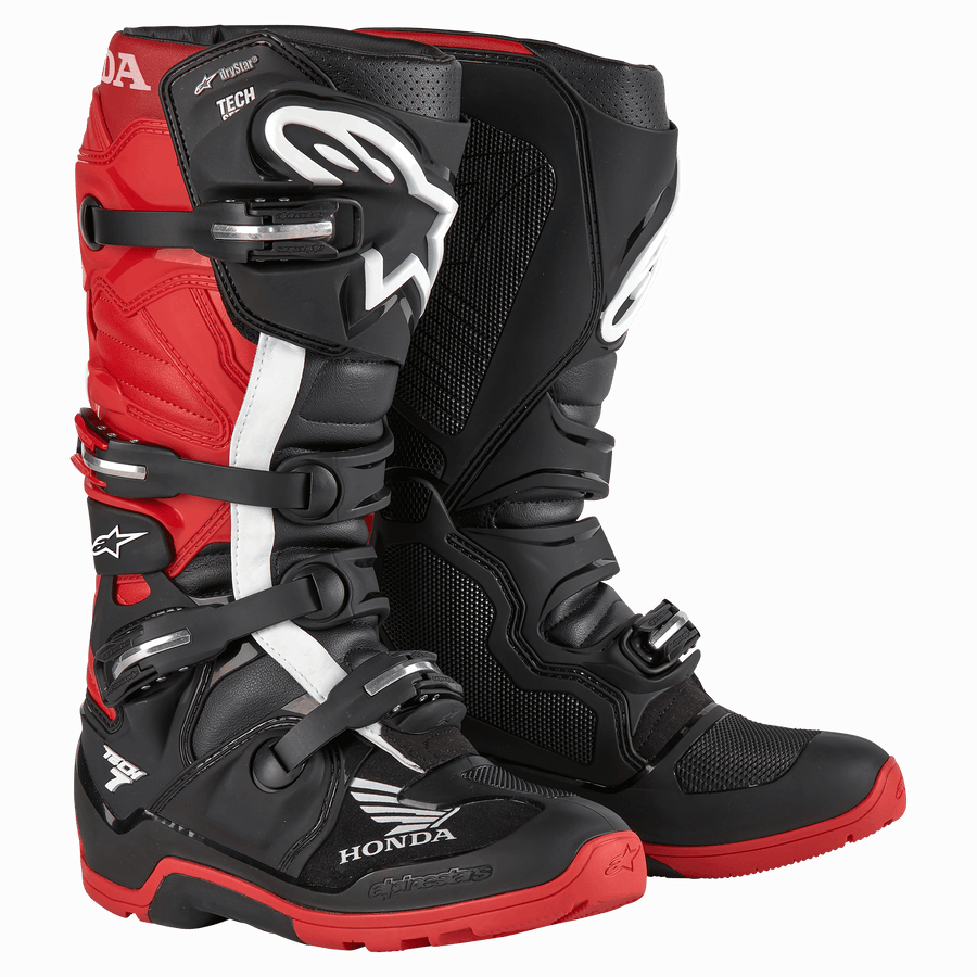 Honda Tech 7 Enduro Drystar® Støvler - BLACK ENDURO Boots | Alpinestars